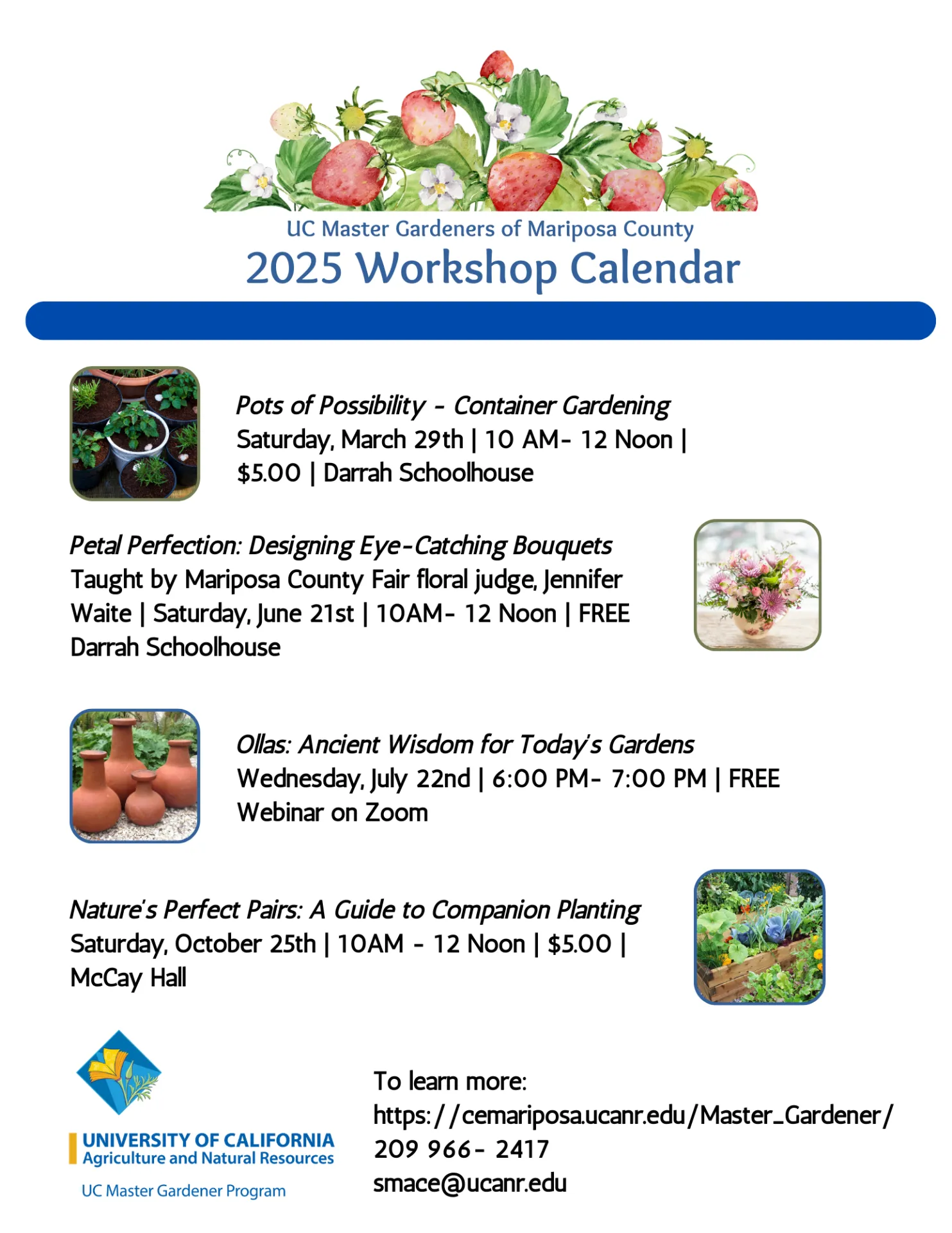 Master Gardener Program | UC Agriculture and Natural Resources